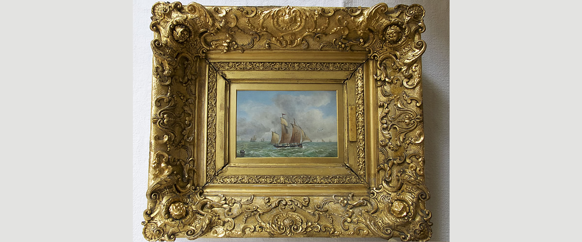 Gilt Frame, London – Original Gilding