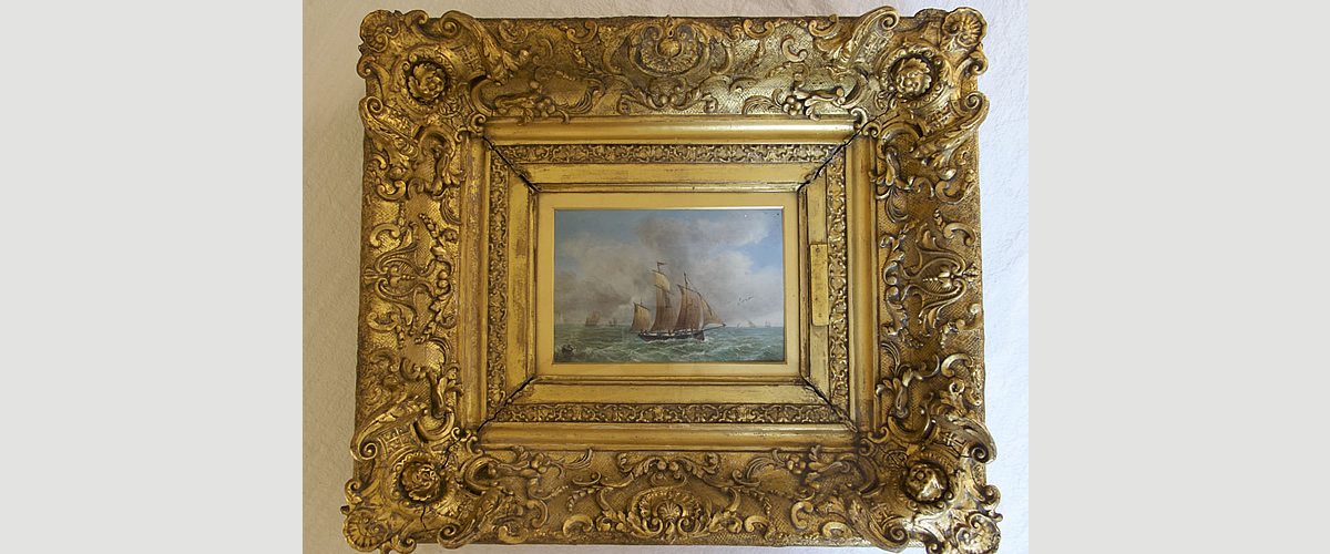 Gilt Frame, London – Original Gilding