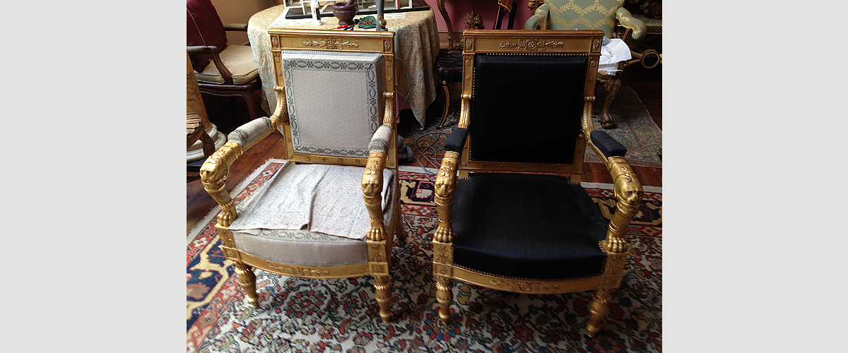 Gilded Chair, Los Angeles – Original Gilding